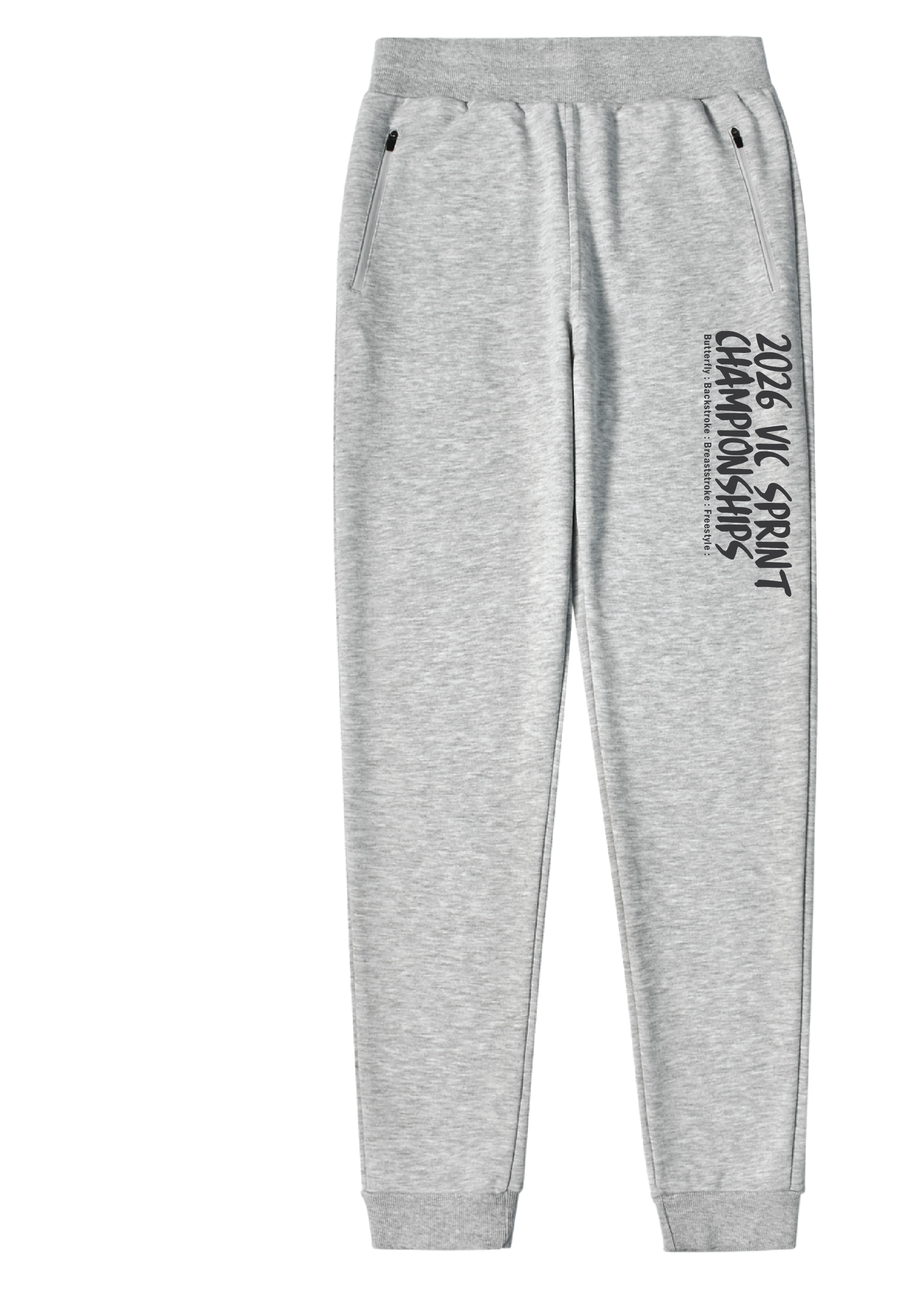 2026 VICTORIAN SPRINT CHAMPIONSHIP TRACKPANT - GREY MARLE / CHARCOAL ...