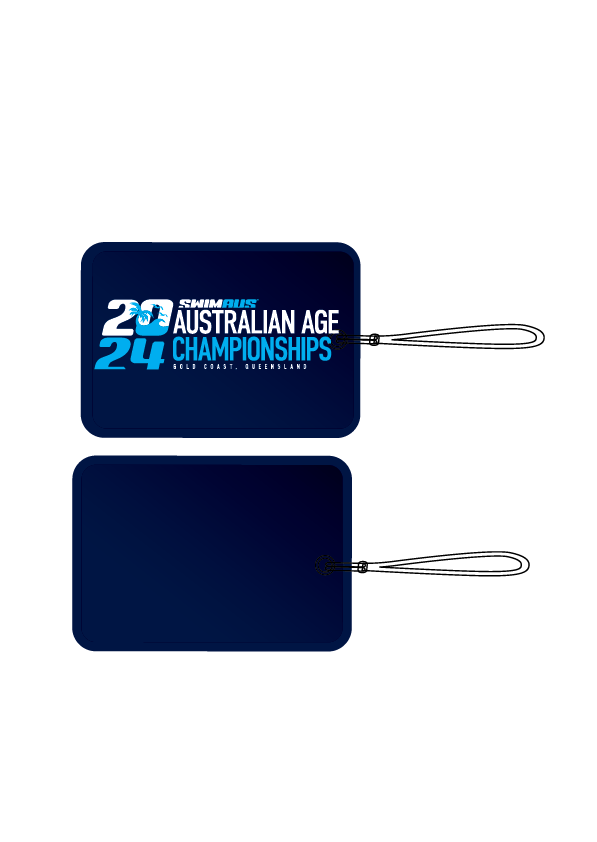 2024 Australian Age Championships - Bag Tag - GOLD COAST – swimmerch